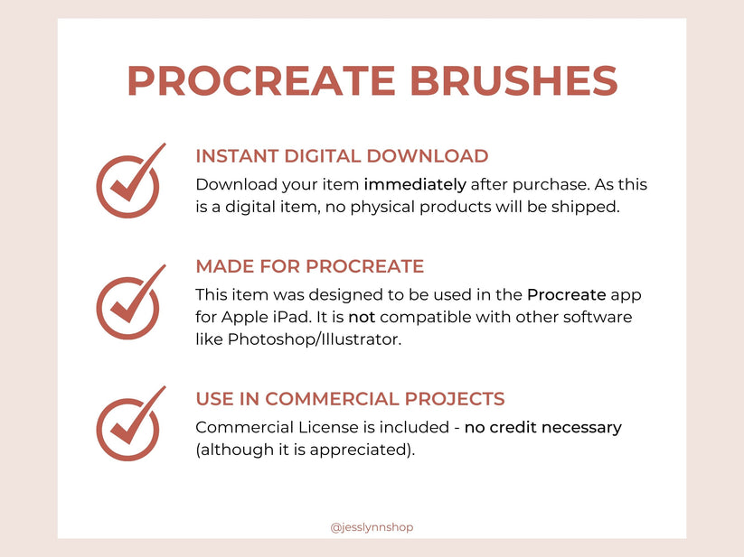 Wreath Brushes | Procreate Brush Set | Jess Lynn